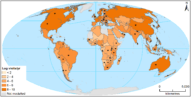 World's nature reserves underfunded despite eight billion visits a year ...