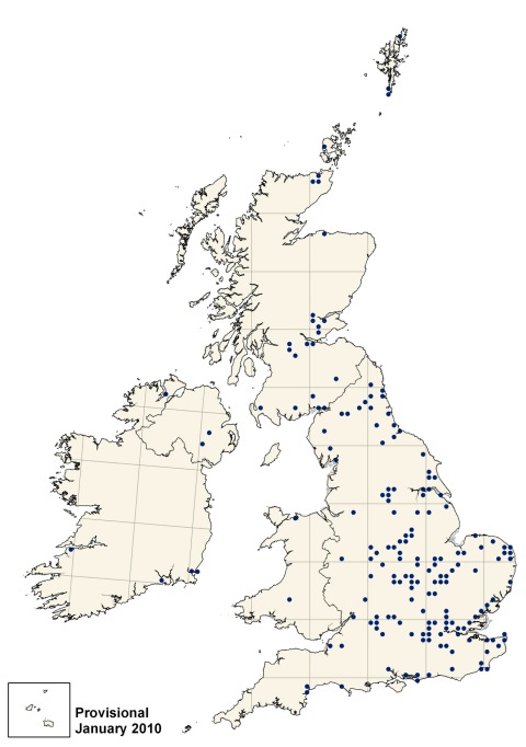 Help list for the Atlas - BirdGuides