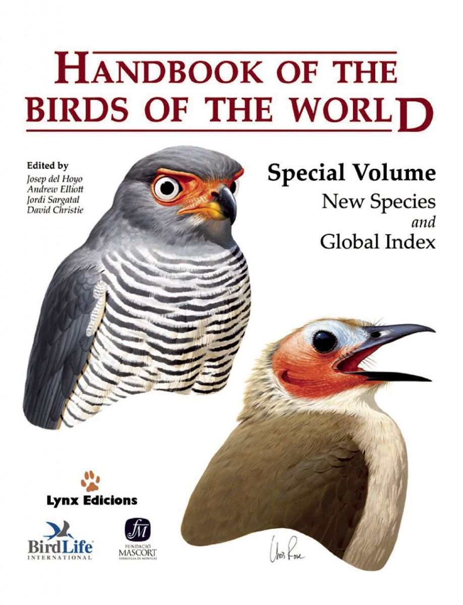 Handbook of the Birds of the World. Special Volume: New Species and ...