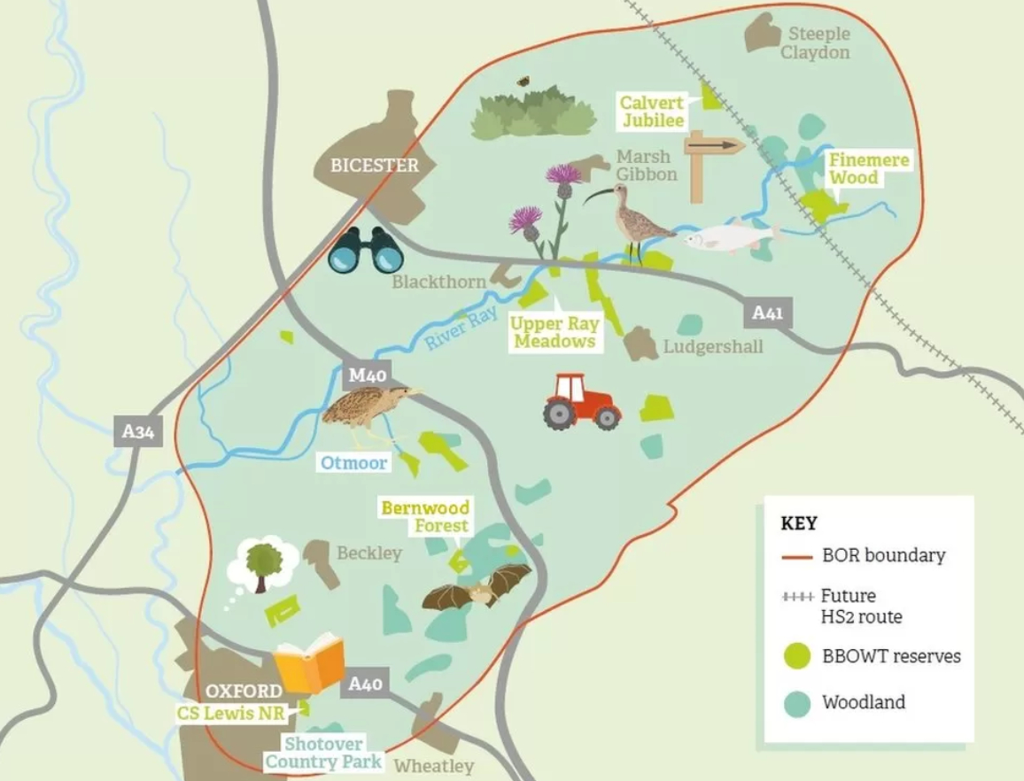 Wildlife corridor proposed in area threatened by HS2 - BirdGuides